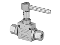 2-Way Series Ball Valves On Parker / Autoclave Engineers FCD