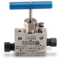 Mini Valves On Parker / Autoclave Engineers FCD
